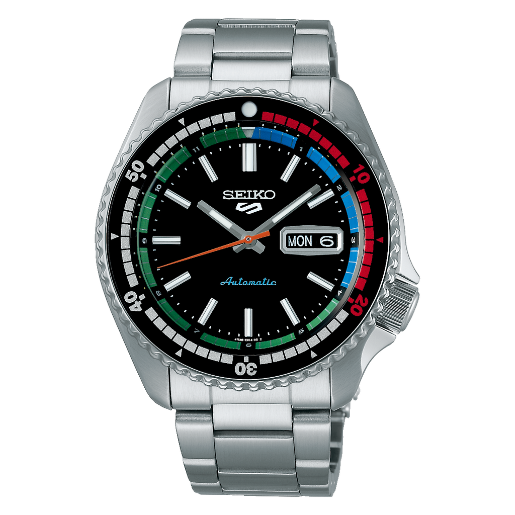 Seiko ‘New Regatta Timer’ Seiko 5 Sports Retro Colour Men's Watch SRPK